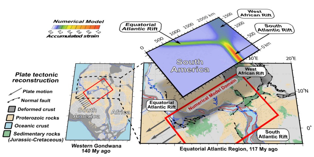 EarthByte publicity for Oblique rifting of the Equatorial Atlantic ...