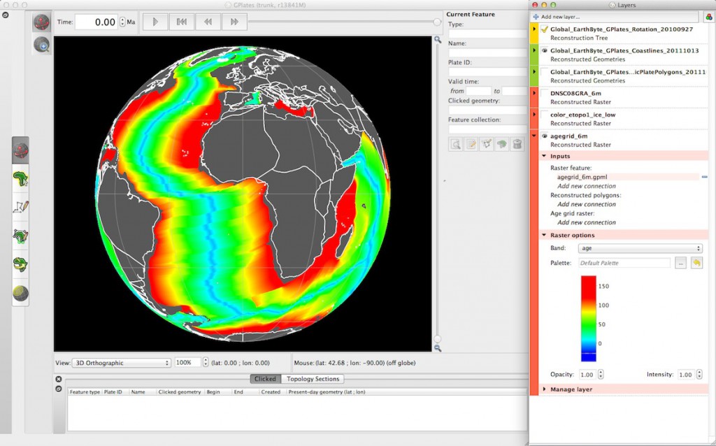 GPlates 2.0 software and data sets – EarthByte