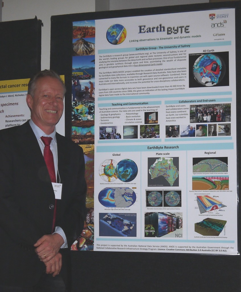 Dietmar Müller attends Australian open research data showcase in ...