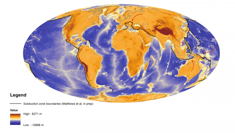 Subduction zone lengths: A modelled reality? – EarthByte