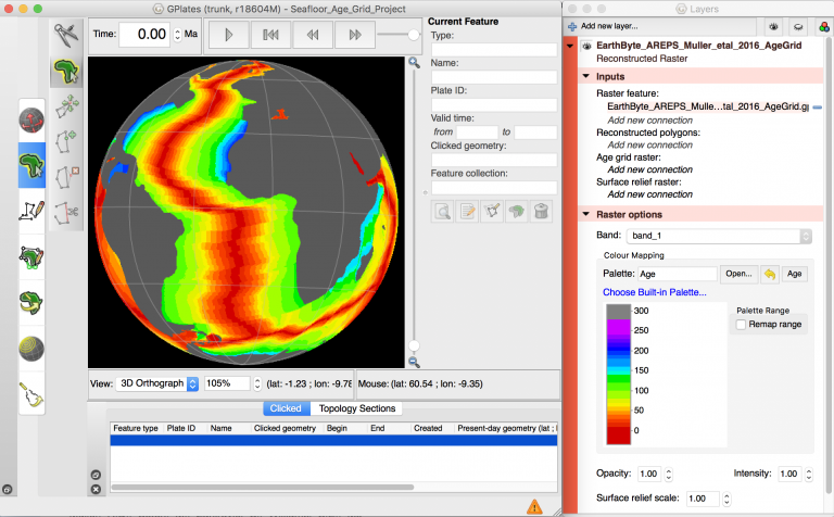 GPlates 2.2 software and data sets – EarthByte