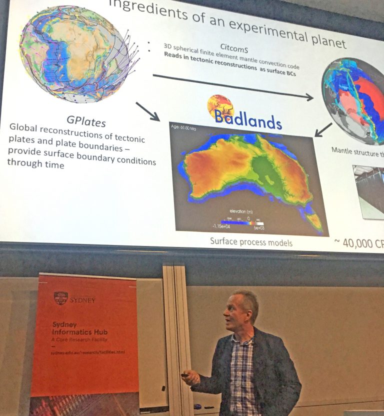 Dietmar Muller gives public Accelerated Computing for Innovation talk ...