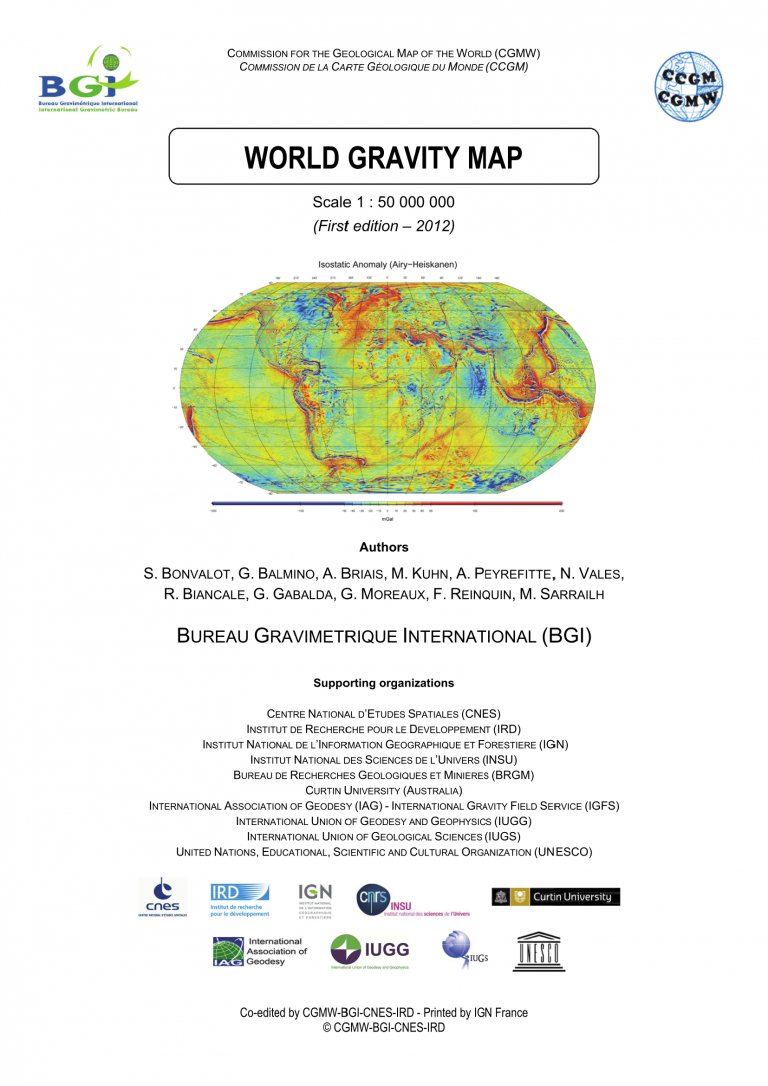 WORLD GRAVITY MAP – EarthByte