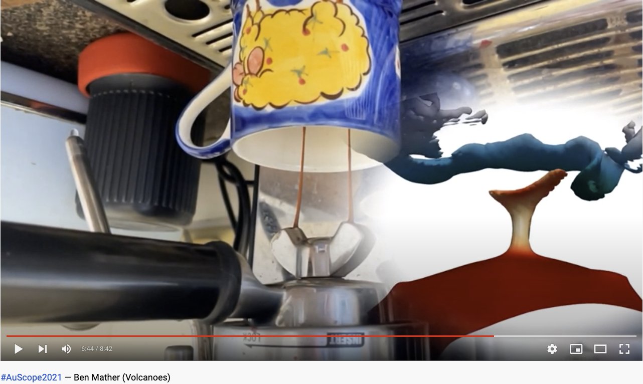 Ben Mather wins People’s Choice Award at #AuScope2021 Conference for volcano video – EarthByte