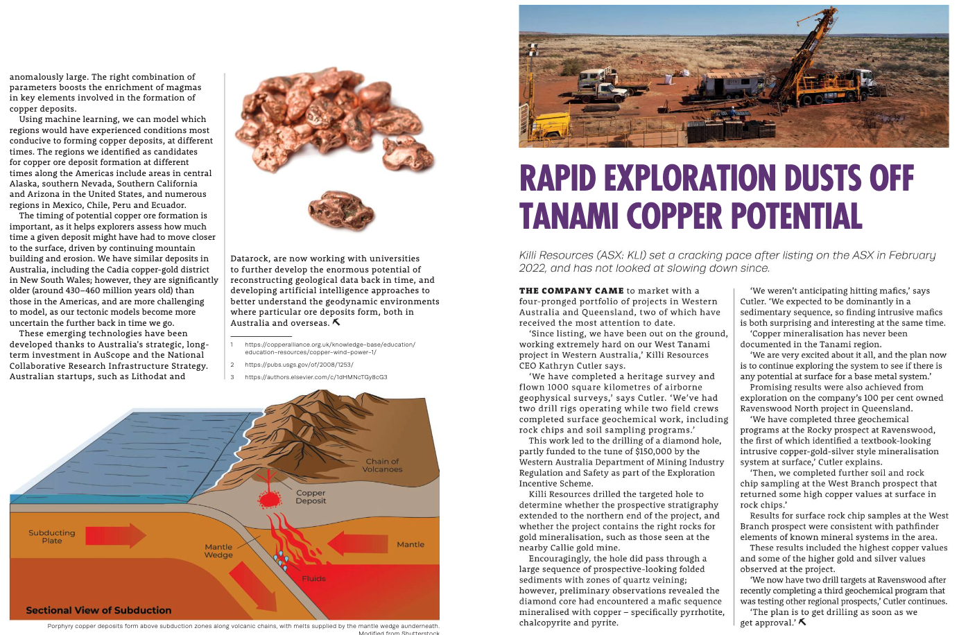 Future Mining: Travelling through geological time to find copper ...