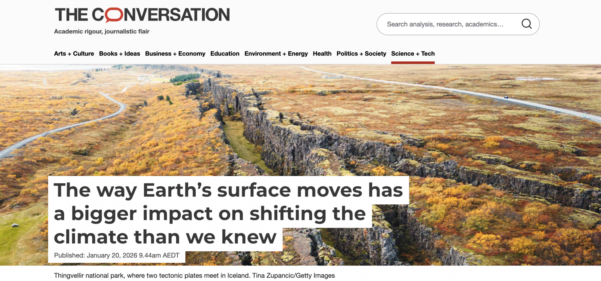 The way Earth’s surface moves has a bigger impact on shifting the ...